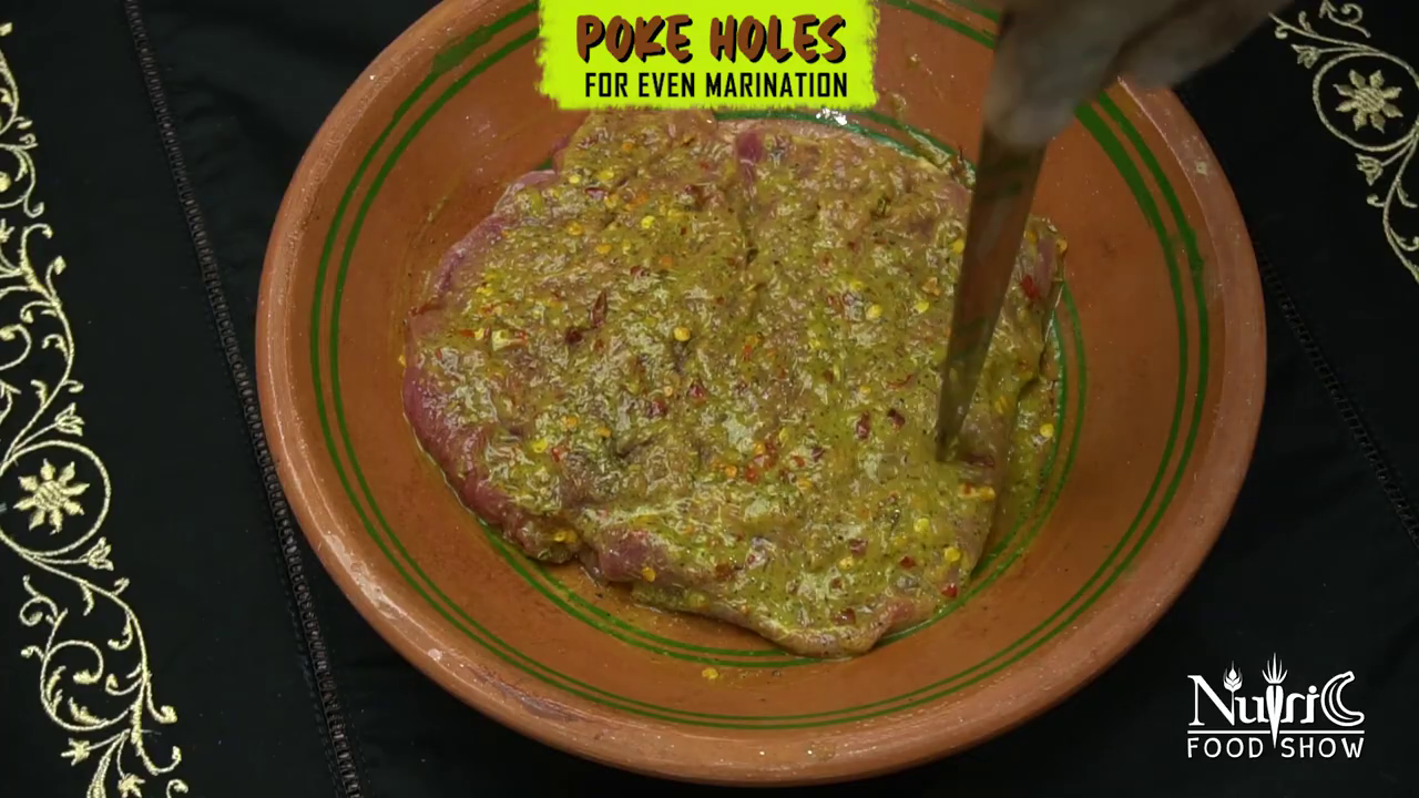 Italian Grilled Beef Steak recipe with Poached egg - Nutric Food Show